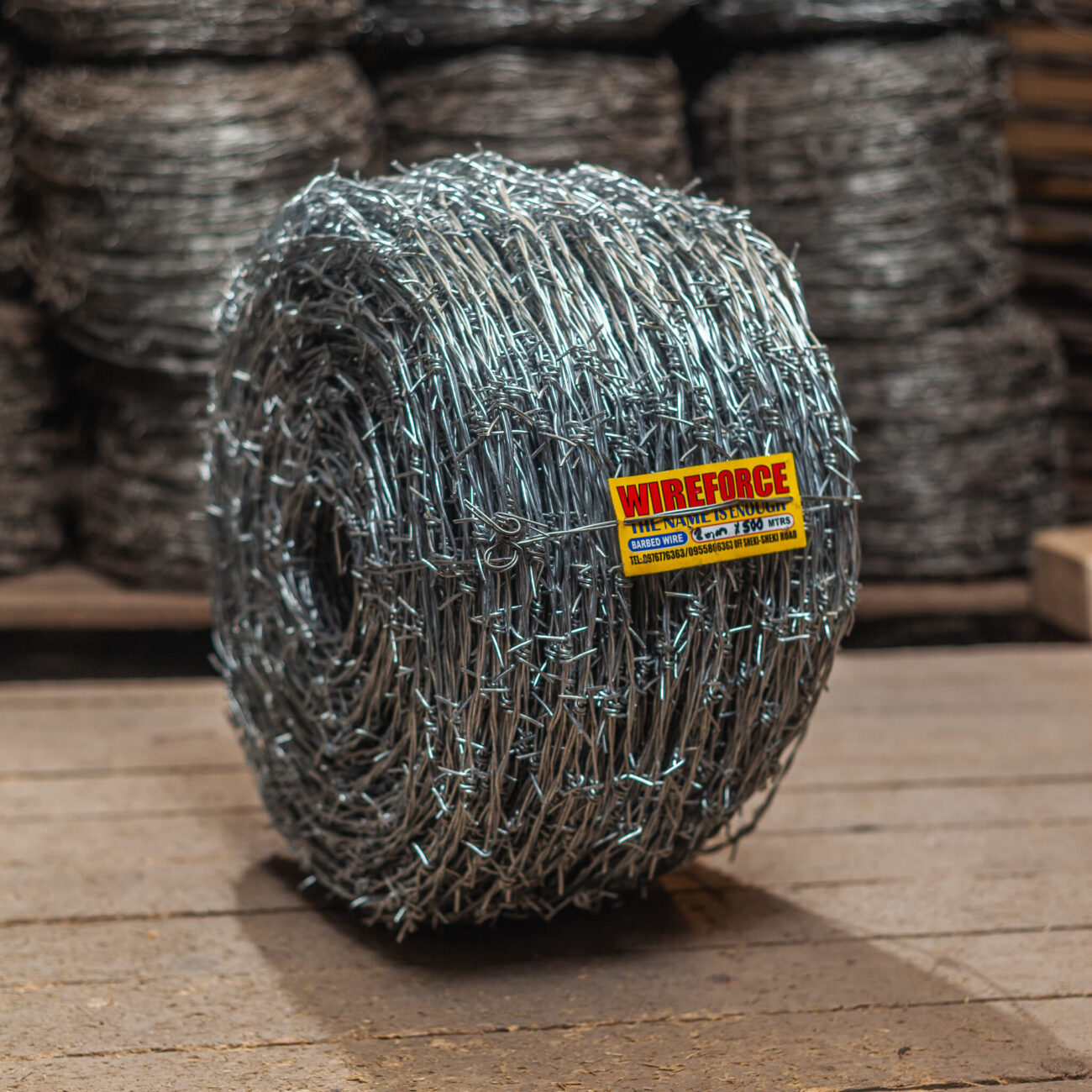 Barbed Wire Products - WIREFORCE ZAMBIA LTD