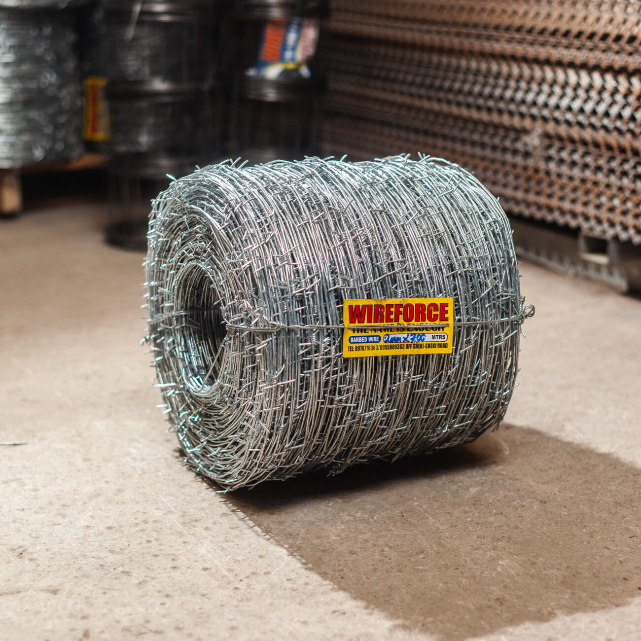 Barbed Wire Products - WIREFORCE ZAMBIA LTD